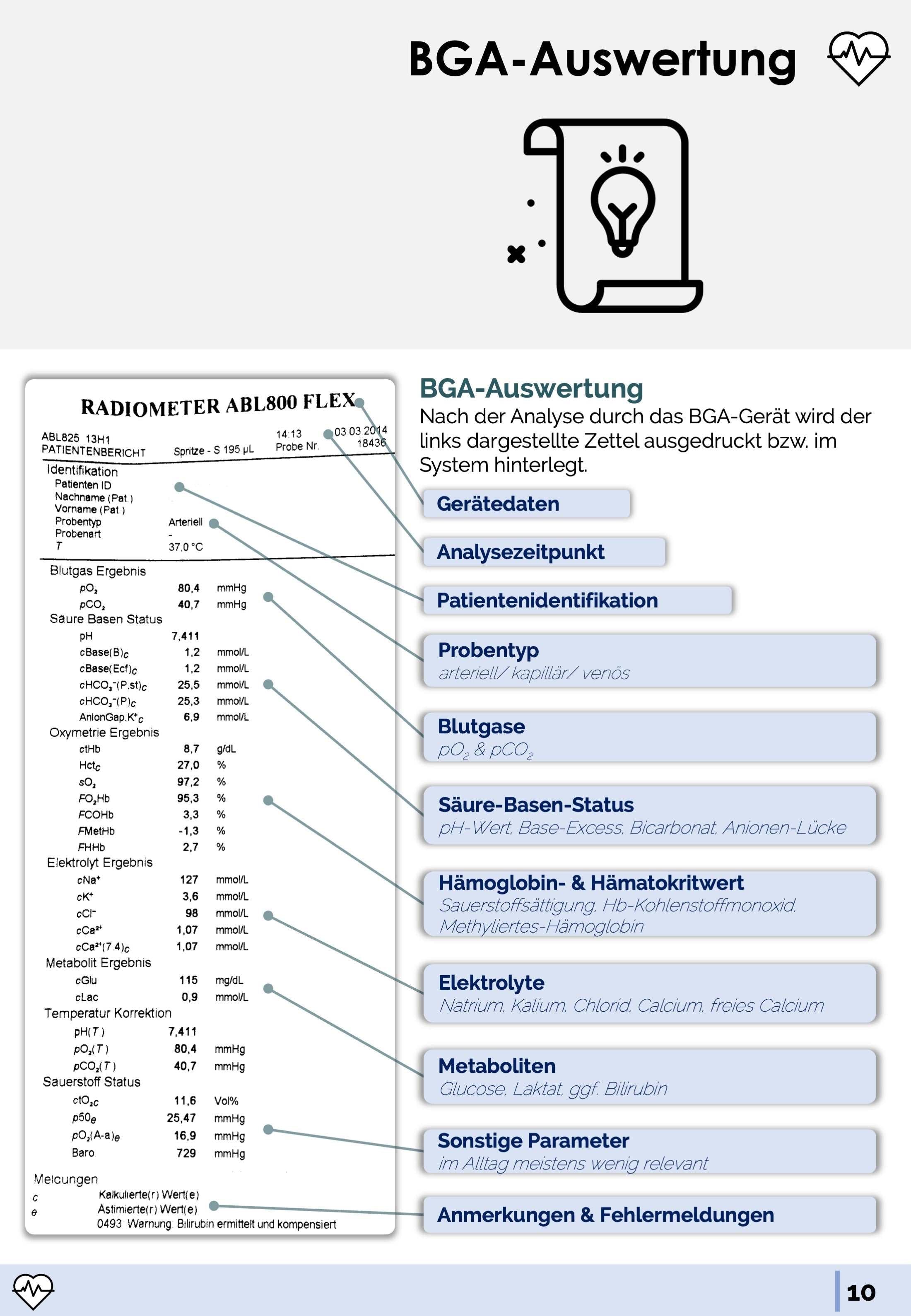 BGA Skript (PDF download) - Sichere BGA Befundung lernen – Medi Know
