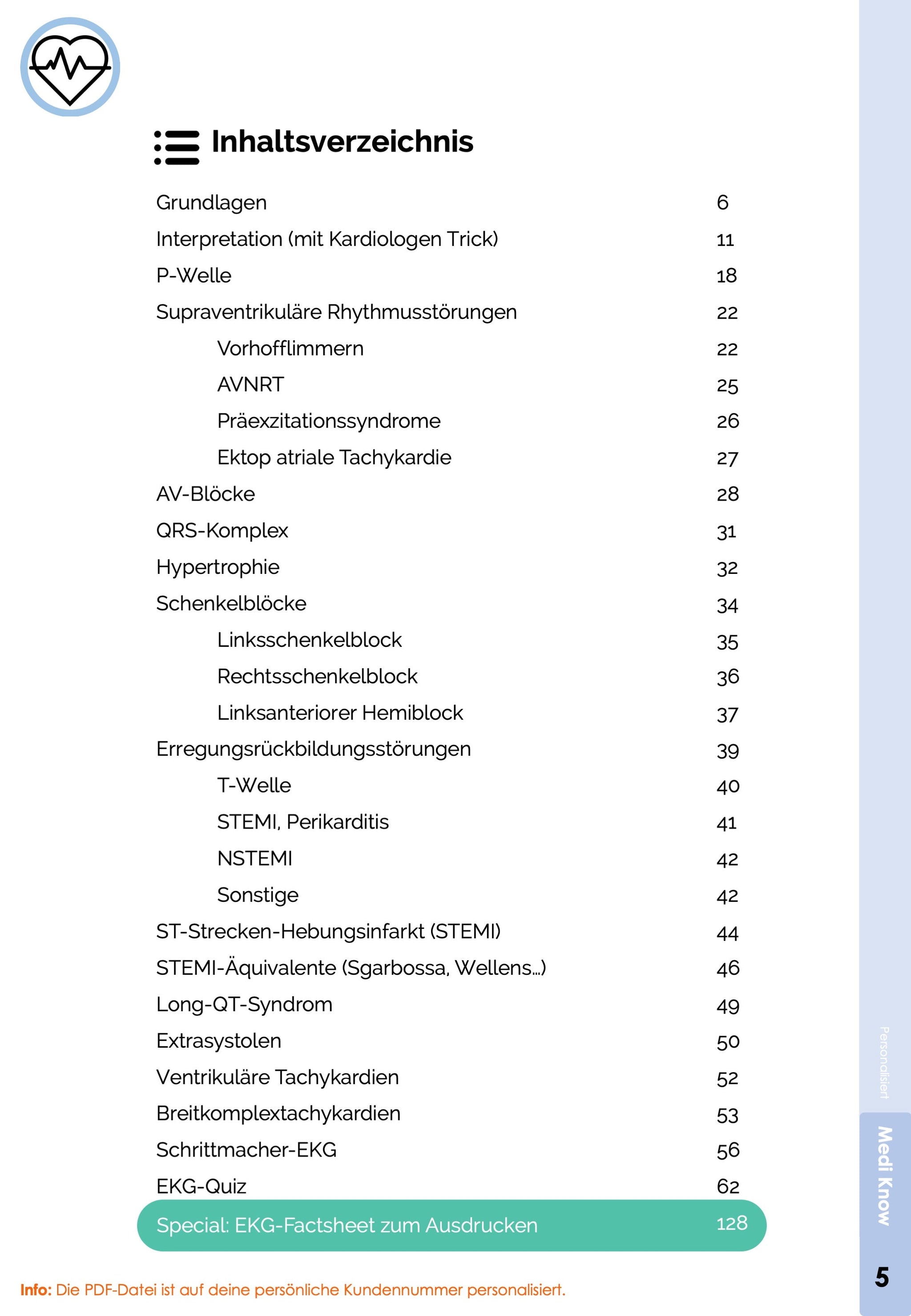 EKG-Premium-Paket (30% off) | Medi Know